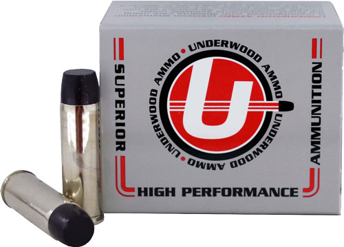 200 Rounds of UNDERWOOD 500 SW MAG 440GR LEAD FLAT NOSE - Pistol ...