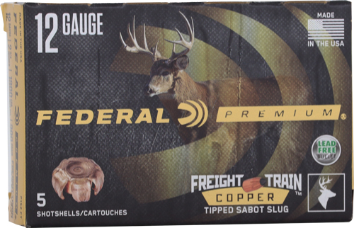 50 Rounds of FEDERAL FREIGHT TRAIN 12GA 3" 300GR SABOT - Shotgun Shells ...
