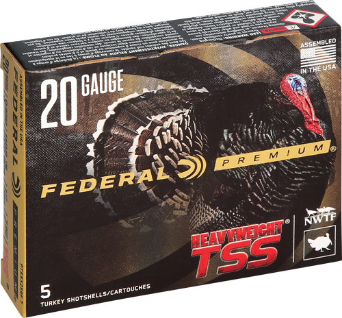 50 Rounds of FEDERAL HEAVYWEIGHT TSS 20GA 3" 1-1/2OZ no.7 - Shotgun ...