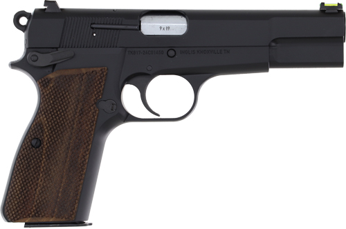 Inglis P-35 Hi-Power 9mm 4.7" Bbl 2-15Rd Black/Wood - Semi Auto Pistols ...