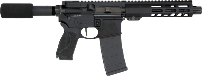 S&W M&P15 Pistol 5.56 7.5" Bbl 30-Shot Pistol W/ Brace - Semi Auto ...
