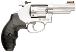 S&W 63 22Lr 3" As 8-Shot Hi-Viz Stainless Rubber - Revolvers at ...