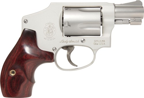 S&W 642Ls 38Spl+P 1.875" Fs Ss Wood Finger Groove - Revolvers at ...