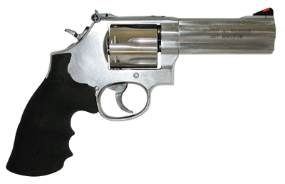 S&W 686Plus 4" As 7-Shot 357 Stainless Steel Rubber - Revolvers at ...