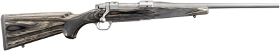 Ruger M77 Hawkeye Compact 7mm-08 Matte S/S Blacklaminate - Bolt Action ...