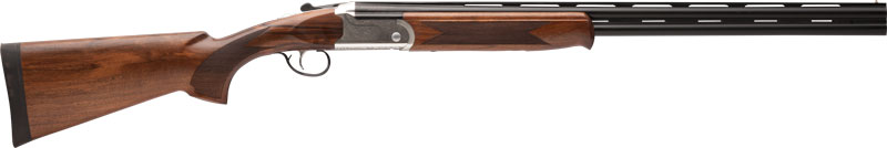 Stevens 555E O/U 28Ga 26" Mc5 2 3/4" Silver Engaved/Walnut - Over Under ...