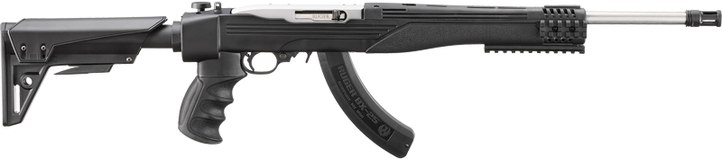 Ruger 10/22 Ati Tactical 22Lr 16.5" S/S Bbl 25-Sh 6-Pos Stk - Semi Auto ...