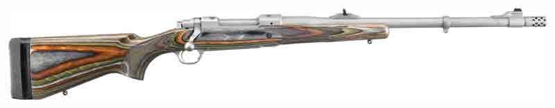 Ruger M77 Guide Gun W/Mbs 30-06 S/S Green Mountain Lam. - Bolt Action ...