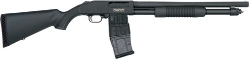 Mossberg 590M Mag-Fed 12Ga 18.5" 10Rd 2.75" Blued/Syn - Pump Action Shotguns at GunBroker.com ...
