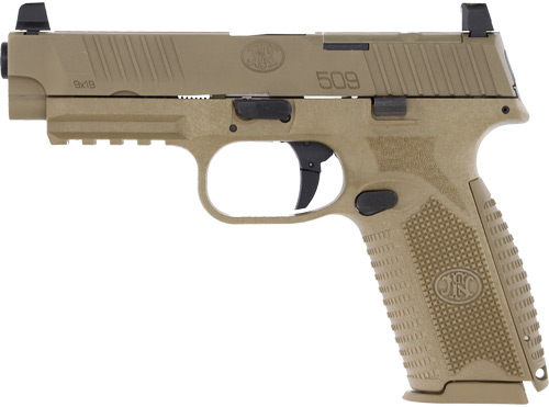 Fn 509 Full Size Mrd 9mm No Safety 2-17Rd Fde - Semi Auto Pistols at ...
