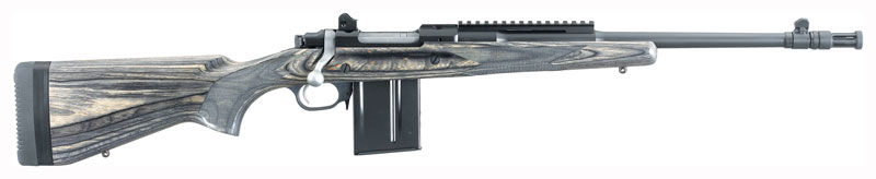 Ruger M77-Gs Gunsite Scout Rifle 308 10Rd Black Laminate - Bolt Action ...