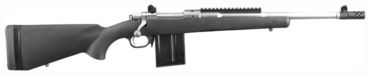 Ruger M77-Gs Gunsite Scout Rifle 308 10Rd Ss Synthetic - Bolt Action ...