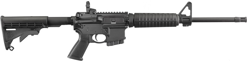 Ruger Ar556 223 10-Shot Black Six Position Stock - Semi Auto Rifles at ...