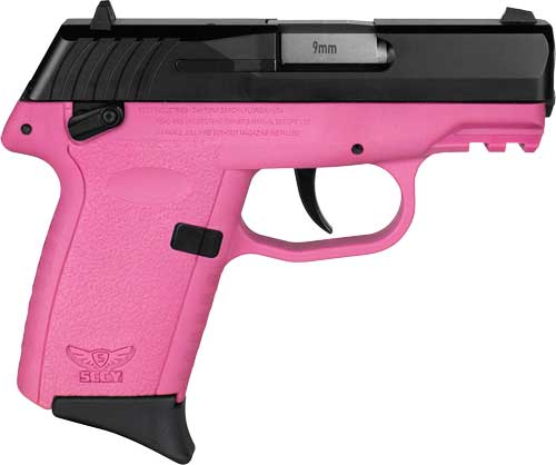 Sccy Cpx1-Cb Pistol Gen 3 9mm 10Rd Black/Pink Manual Saftey - Semi Auto ...