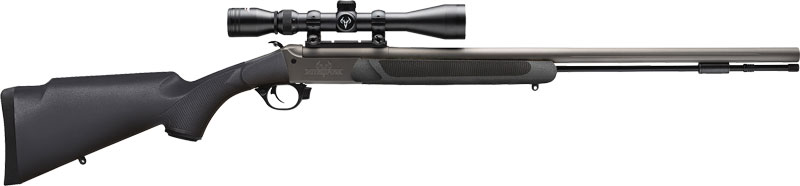 Traditions Nitrofire 50 Cal 26" 3-9X40 S/S Cerakote/Black - Black ...
