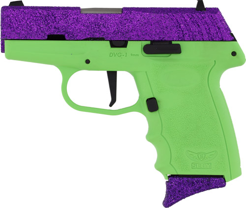 Sccy Dvg1-Glitter Pistol 9mm 10Rd Dragonfly Purple Slide - Semi Auto ...