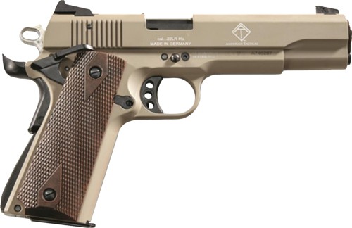 German Sport 1911 22Lr 5" Tan/Faux Wood Grips 10Rd - Semi Auto Pistols ...
