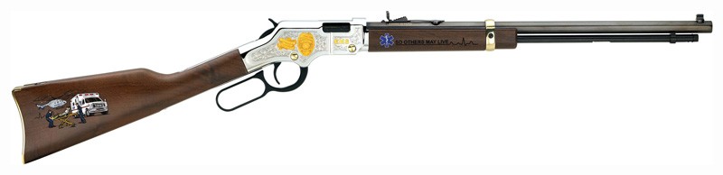 Henry Ems Tribute Edition 22S/L/Lr 20" Octagon Engraved - Lever Action ...