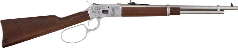 Heritage R92 38/357 Lever 16" Bbl Stainless Hardwood - Lever Action ...