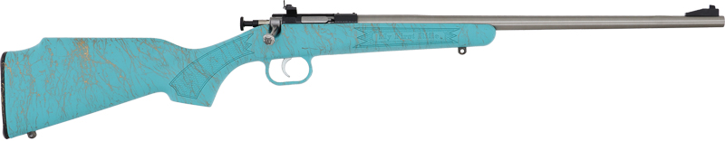 Crickett Rifle G2 22Lr Blue Synthetic/Gold Web Stainless - Other Rifles ...