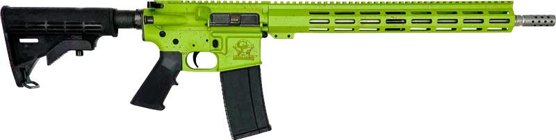 Glfa Ar15 Splatter 223 Wylde 16" S/S Bbl Zombie Green - Semi Auto ...