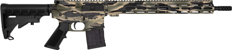 Glfa Ar15 450 Bushmaster 18" S/S Bbl Pursuit Green Camo - Semi Auto ...