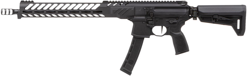 Sig Mpx Pcc 9mm Competition 16" 35Rd M-Lok Adj Stock Black - Semi Auto ...