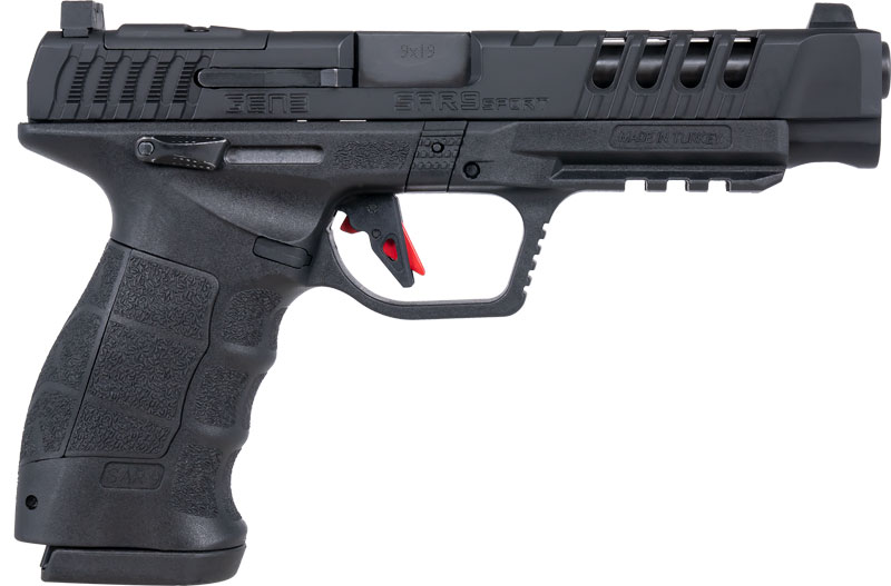 Sar Usa Sar9 Sport 9mm Gen 3 5.2" Bbl 17&19 Rd Mag Black - Semi Auto ...