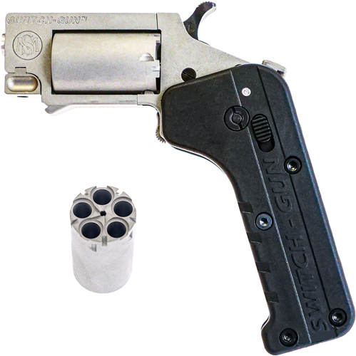 Stand Mfg Switch Gun 22 Mag/Lr 5 Shot Stainless Can Be Folded ...