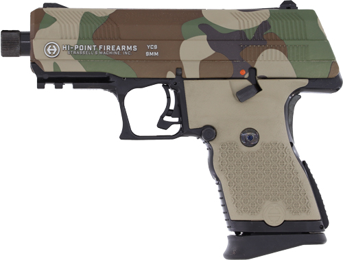 Hi-Point Pistol Yc9 9mm 10Rd 3.93" M81 Us Woodland Camo - Semi Auto ...