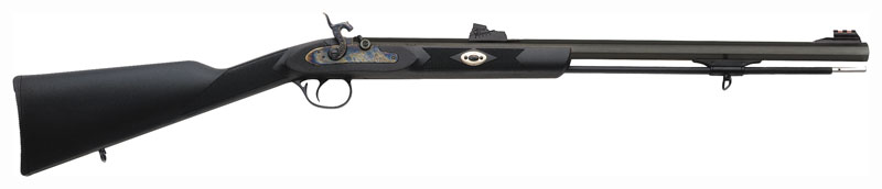 Traditions Deerhunter Rifle 50 Cal Percussion Blue/Synth - Black Powder ...