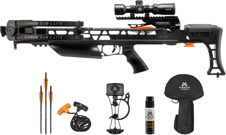 Mission Crossbow Sub-1 Lite Package 335Fps Black - Crossbows at ...