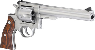 Ruger Redhawk 44 Rem Mag 7.5" Stainless Wood Adjustabe - Revolvers at ...
